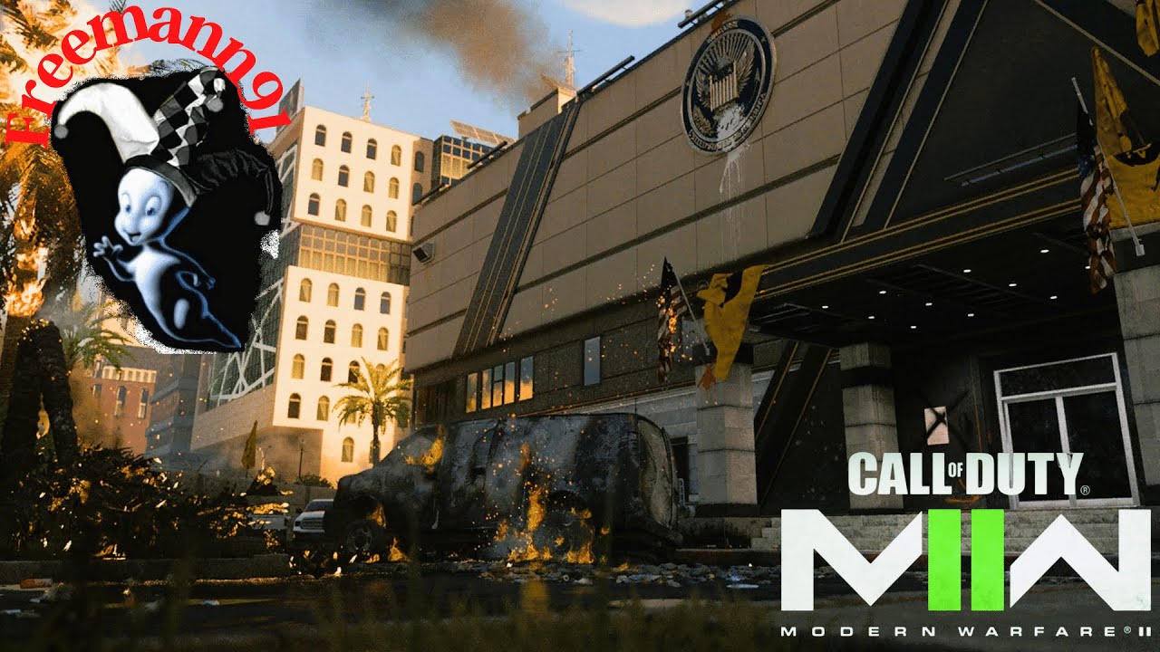 CoD Modern Warfare 2 Embassy Team-Deathmatch - YouTube