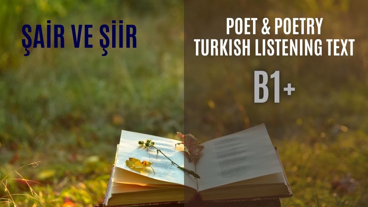📚🖋️ Poet & Poetry - Turkish Listening Text B1+: Dive into the World of ...