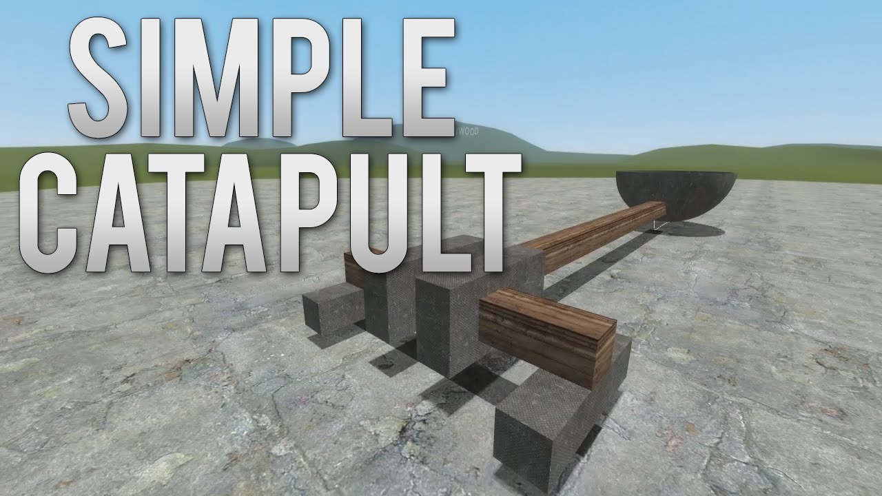 Garry's Mod How To: Advanced Catapult - YouTube