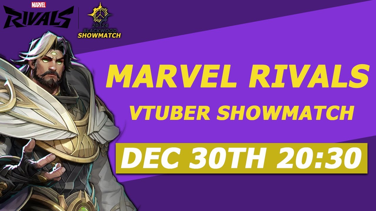 【🔴LIVE | MARVEL RIVALS 】 TEST STREAM - YouTube