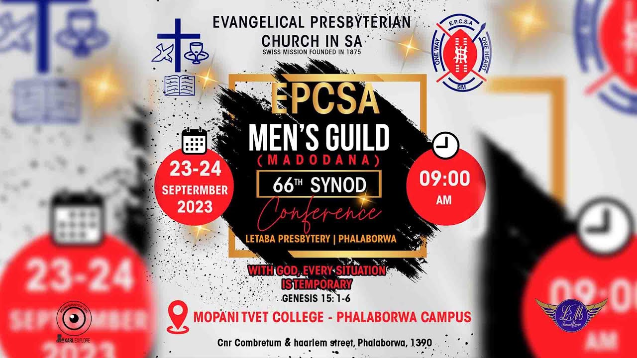 Evangelical Presbyterian Church In SA - 66th Synod Conference 23 ...