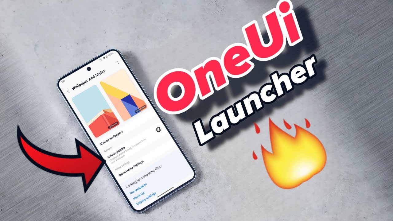 Finally STABLE OneUi Launcher is here: Magisk Module | Android 14 - YouTube