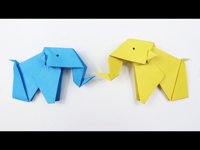 How To Make An Origami Elephant Easy Step By Step