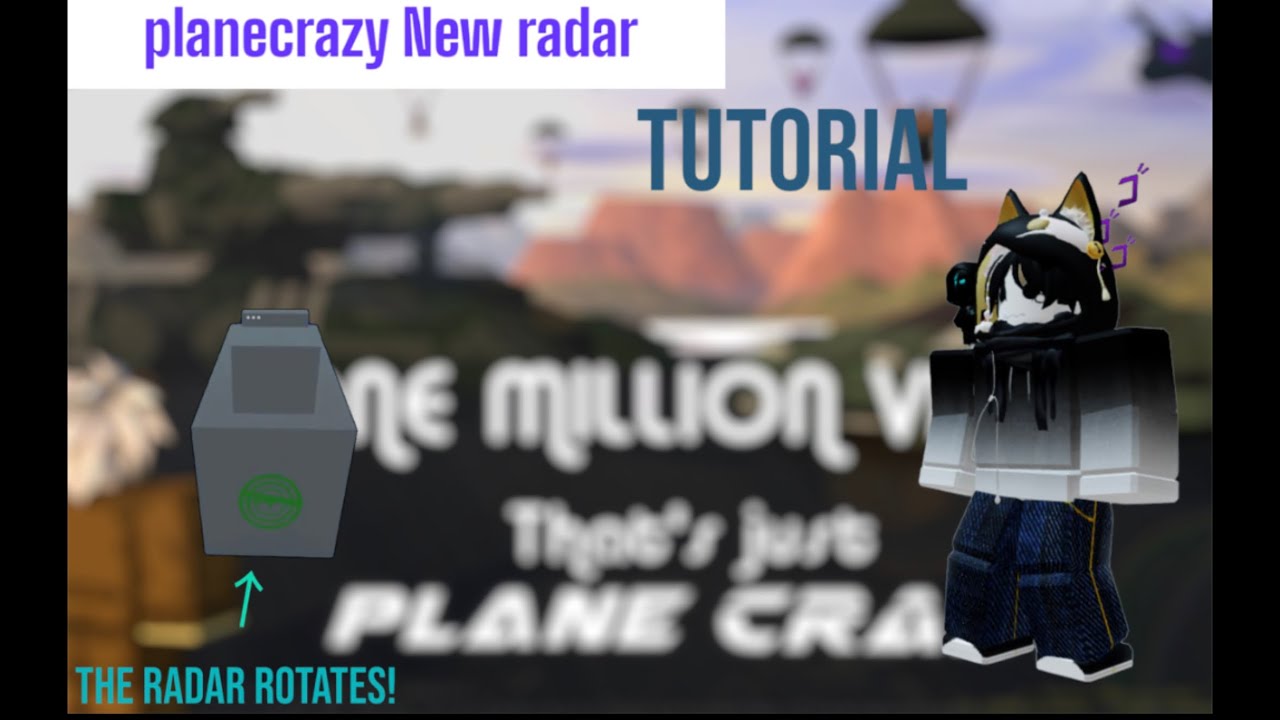 [plane crazy] New radar tutorial. #roblox#robloxstudio#planecrazy#radar ...