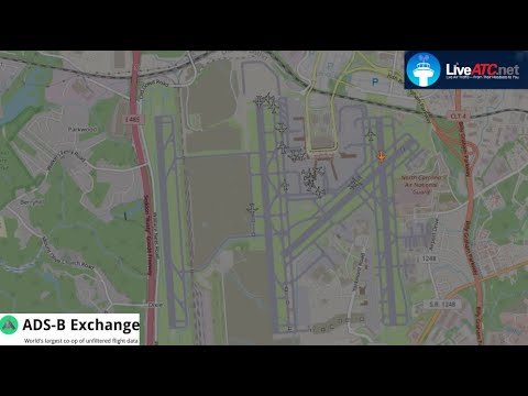 LIVE AIR TRAFFIC | CHARLOTTE-DOUGLAS INTL. AIRPORT- KCLT- LIVEATC.NET ...