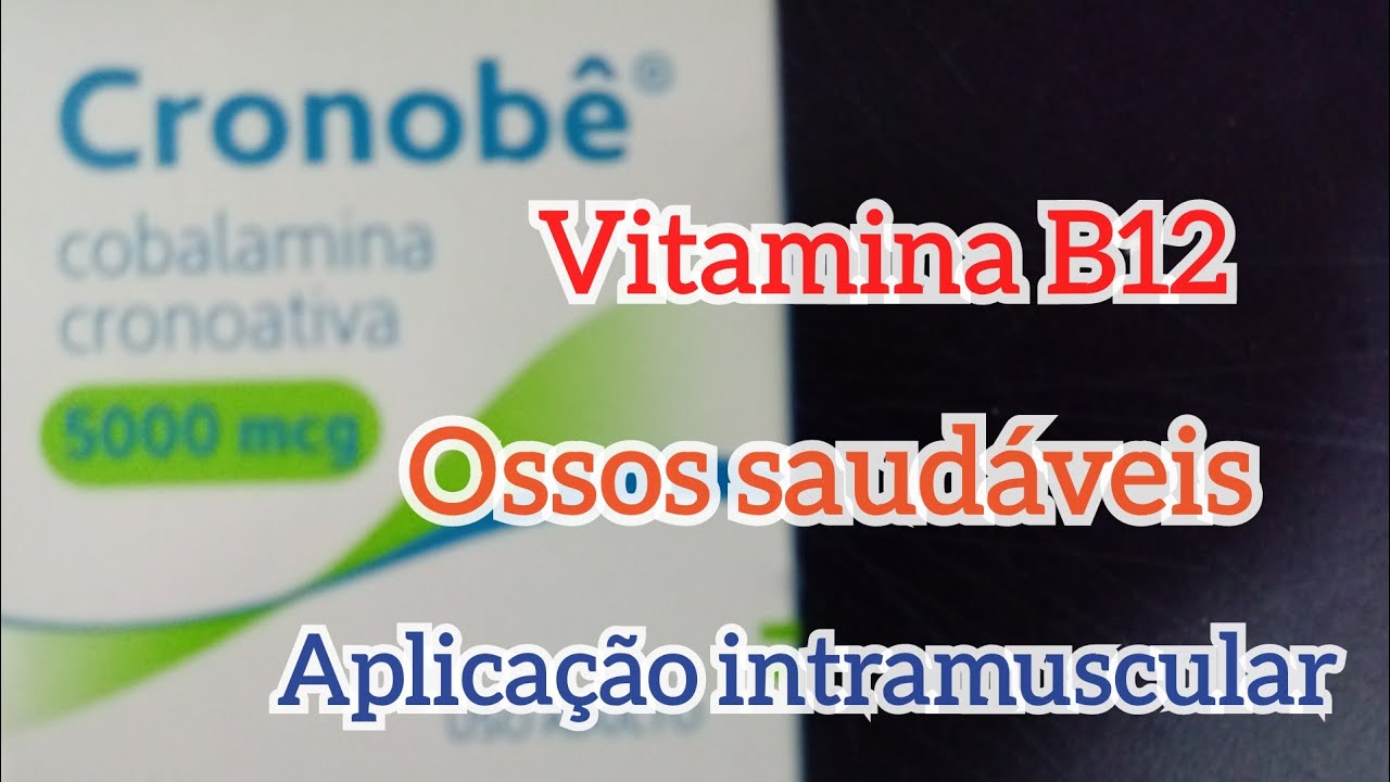 Cronobe B12,aplicaçao correta. - YouTube