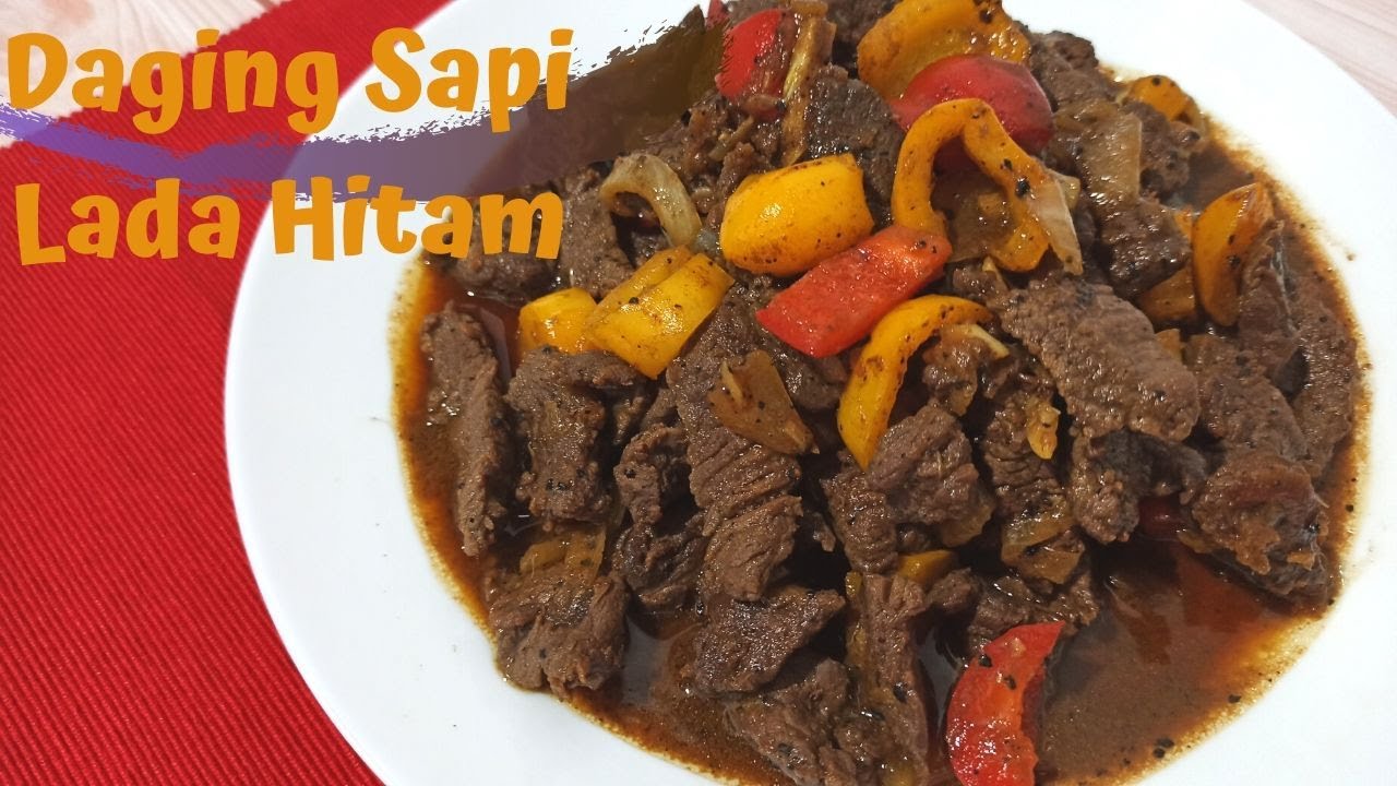 Resep Daging Sapi Lada Hitam Enak dan Empuk Ep.28 - YouTube