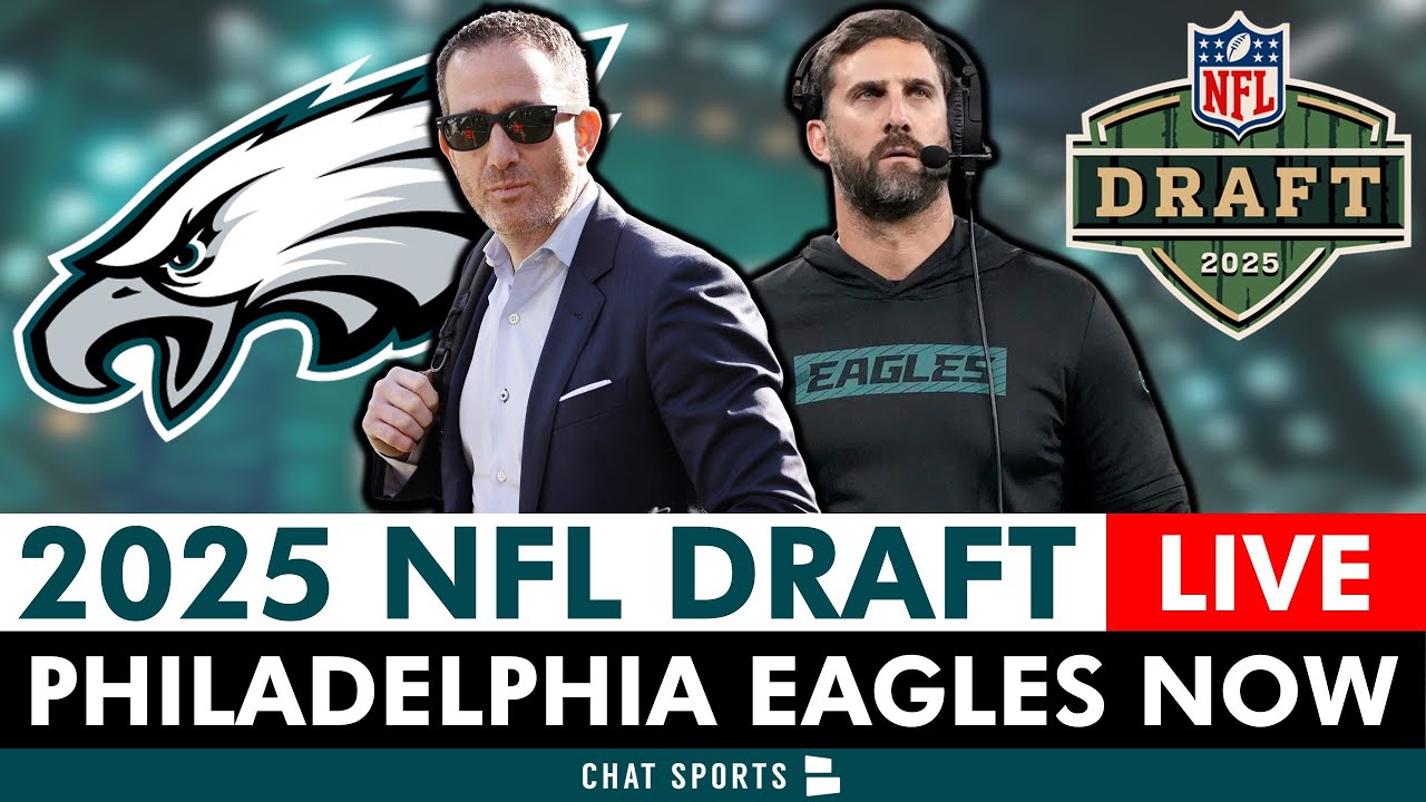 Philadelphia Eagles NFL Draft 2025 LIVE Round 1 - YouTube