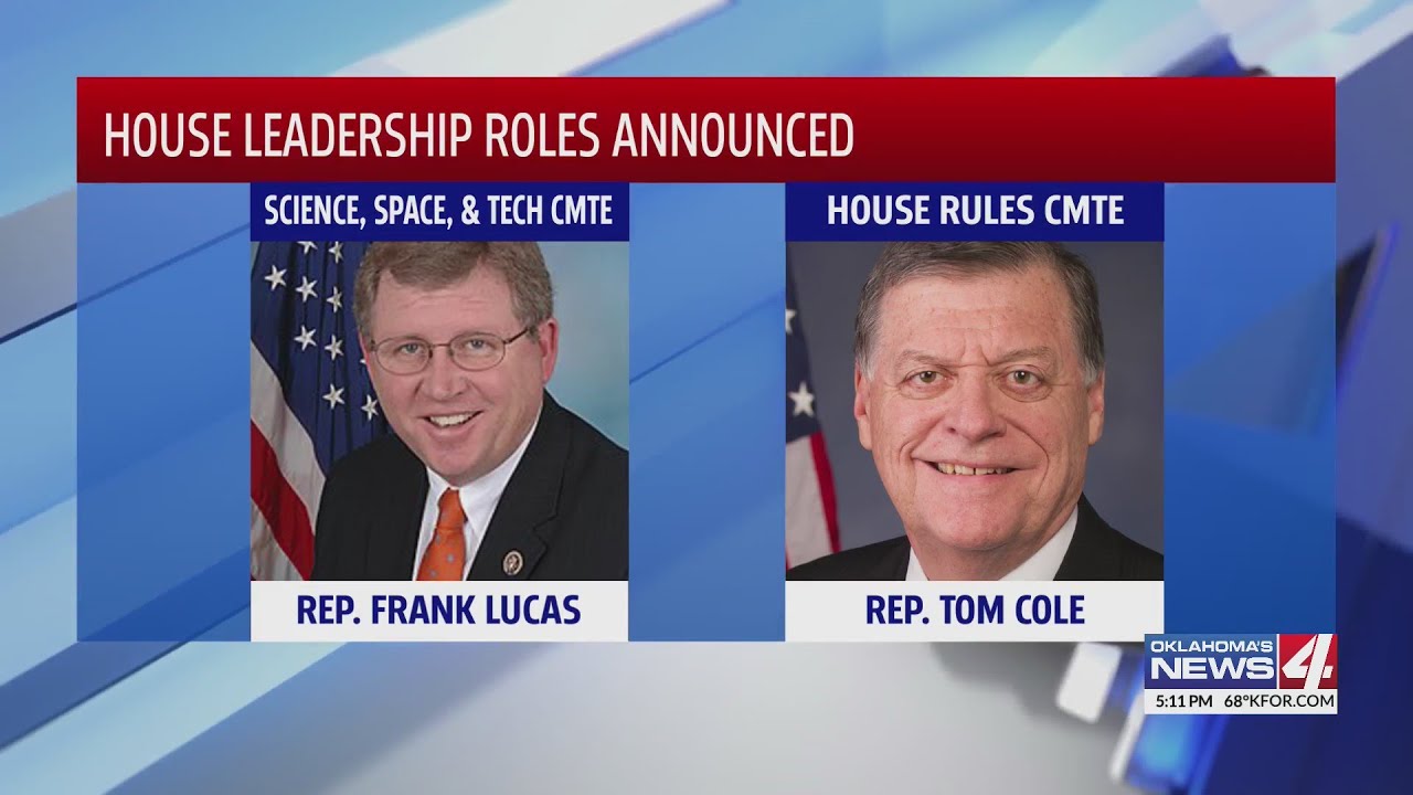 Two Congressmen elected to Chair roles 2023 - YouTube