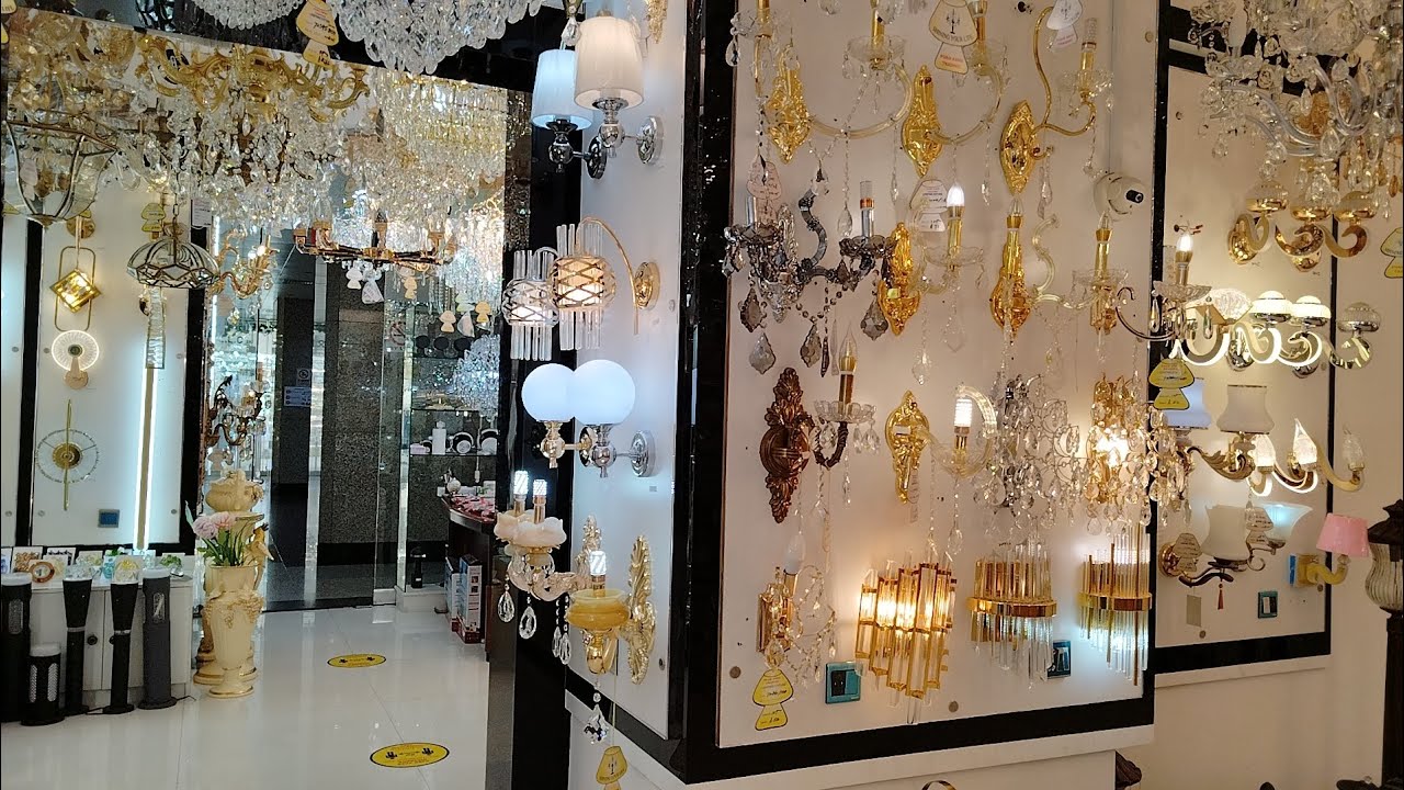 Dubai Wholesale & Retail Light Market | Fuad Amin Lighting |Crystal ...