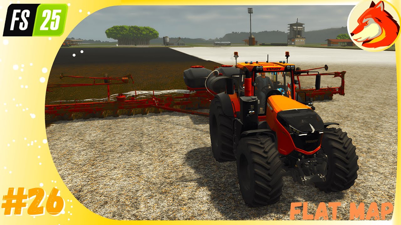 🐺Farming Simulator 25🐺(FLAT MAP)🐺ep#26🐺Timelapse🐺 - YouTube