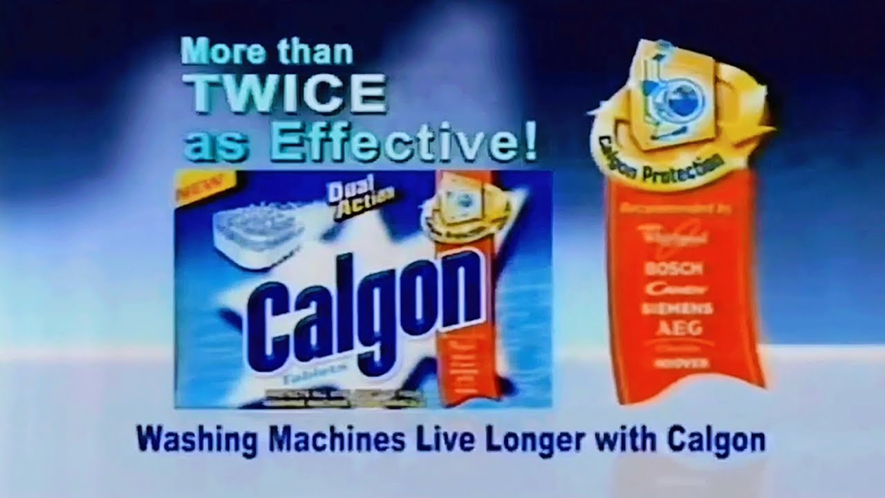2007: Calgon' Dual Action Tablets [Calgon Protection] - YouTube