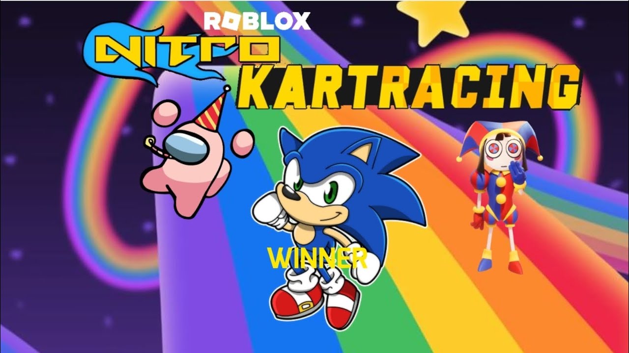 Roblox:nitro kart racing gameplay 2 // 1ST // Gokumation XD game - YouTube