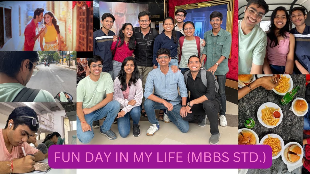 Fun Day in My Life (MBBS Student) | Bunking College, Watching ...