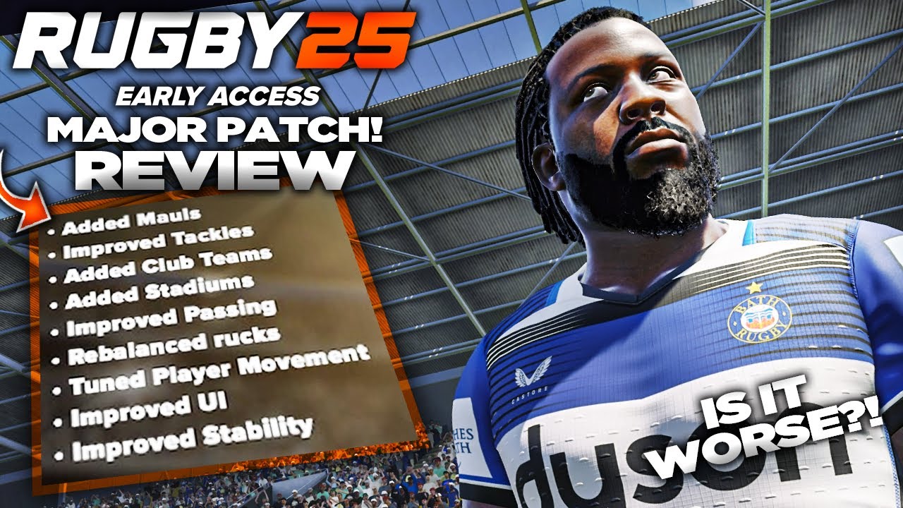 RUGBY 25 MAJOR Update #1 Gameplay thoughts - YouTube