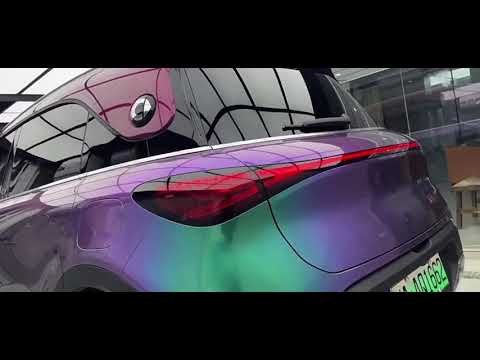 CAXVINYL Factory Direct Glossy Chameleon Lightning Moutain Car Wrap ...