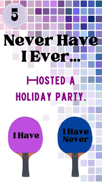 Never Have I Ever: Holiday Edition - YouTube