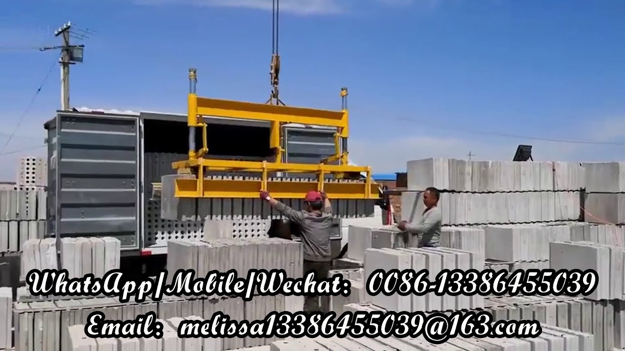 hollow gypsum block machine，gypsum block production line，solid gypsum ...
