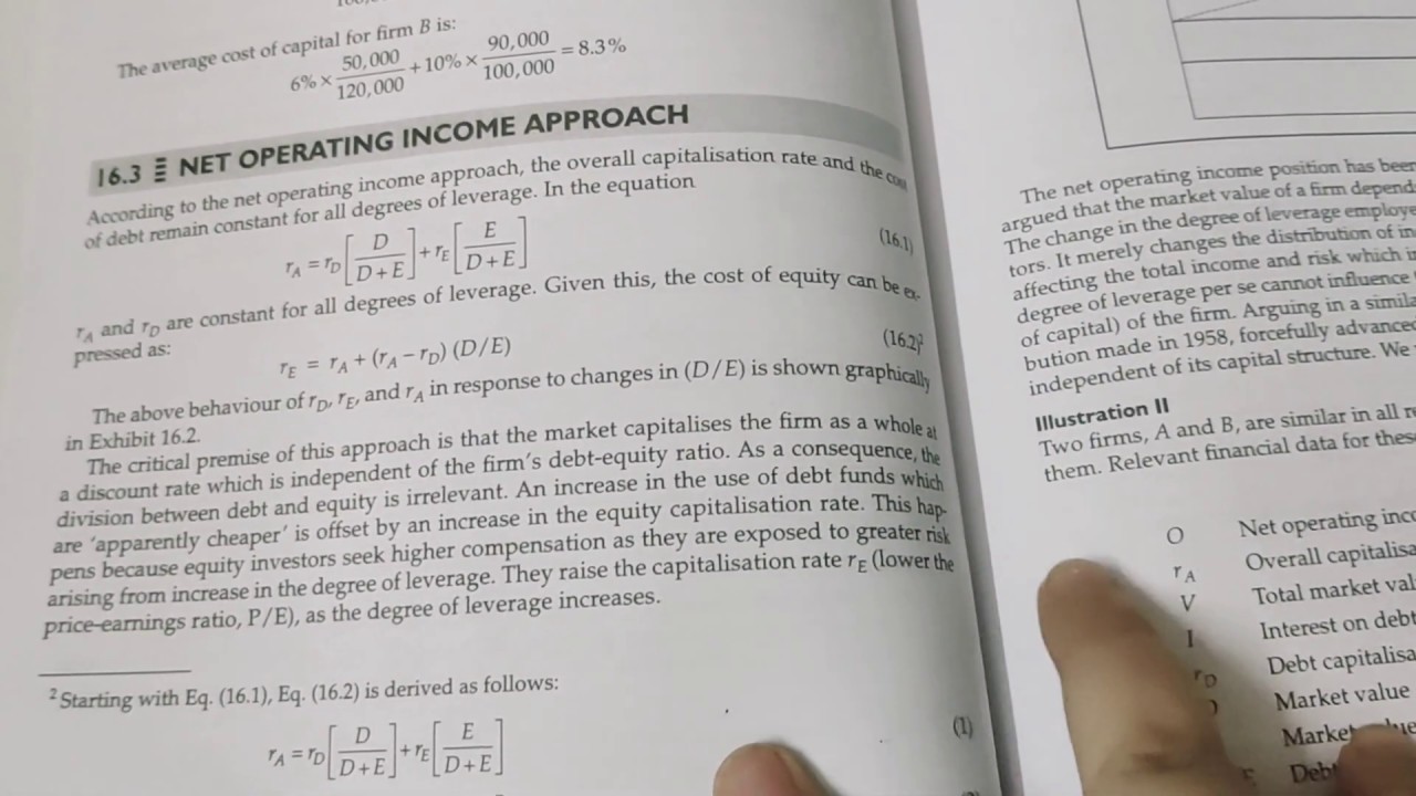 Net Operating Income Approach With Example Chapter 16 mba 2nd net-operating-income-approach-with-example-chapter-16-mba-2nd
