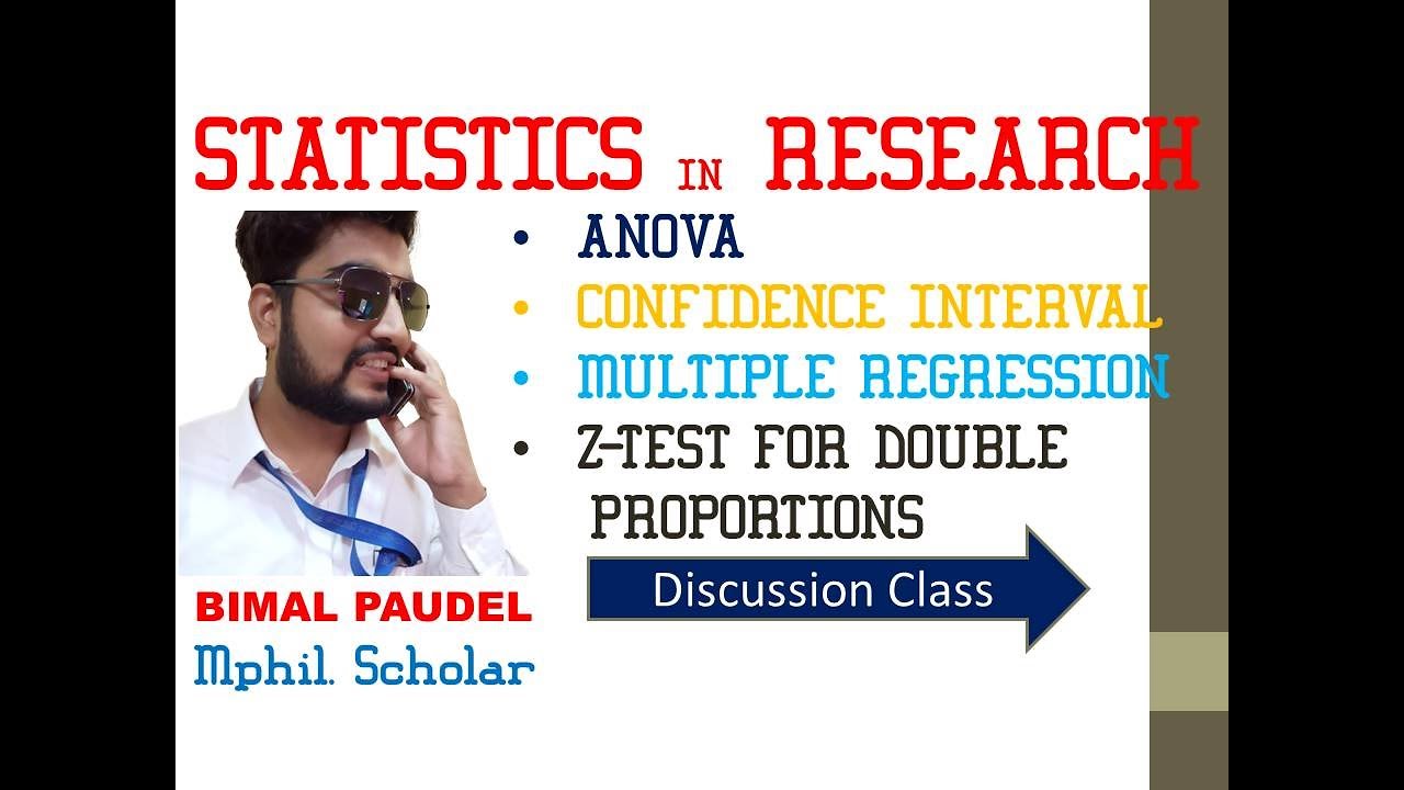 CONFIDENCE INTERVAL ॥ ANOVA ॥ Multiple Regression Analysis ॥ DOUBLE ...