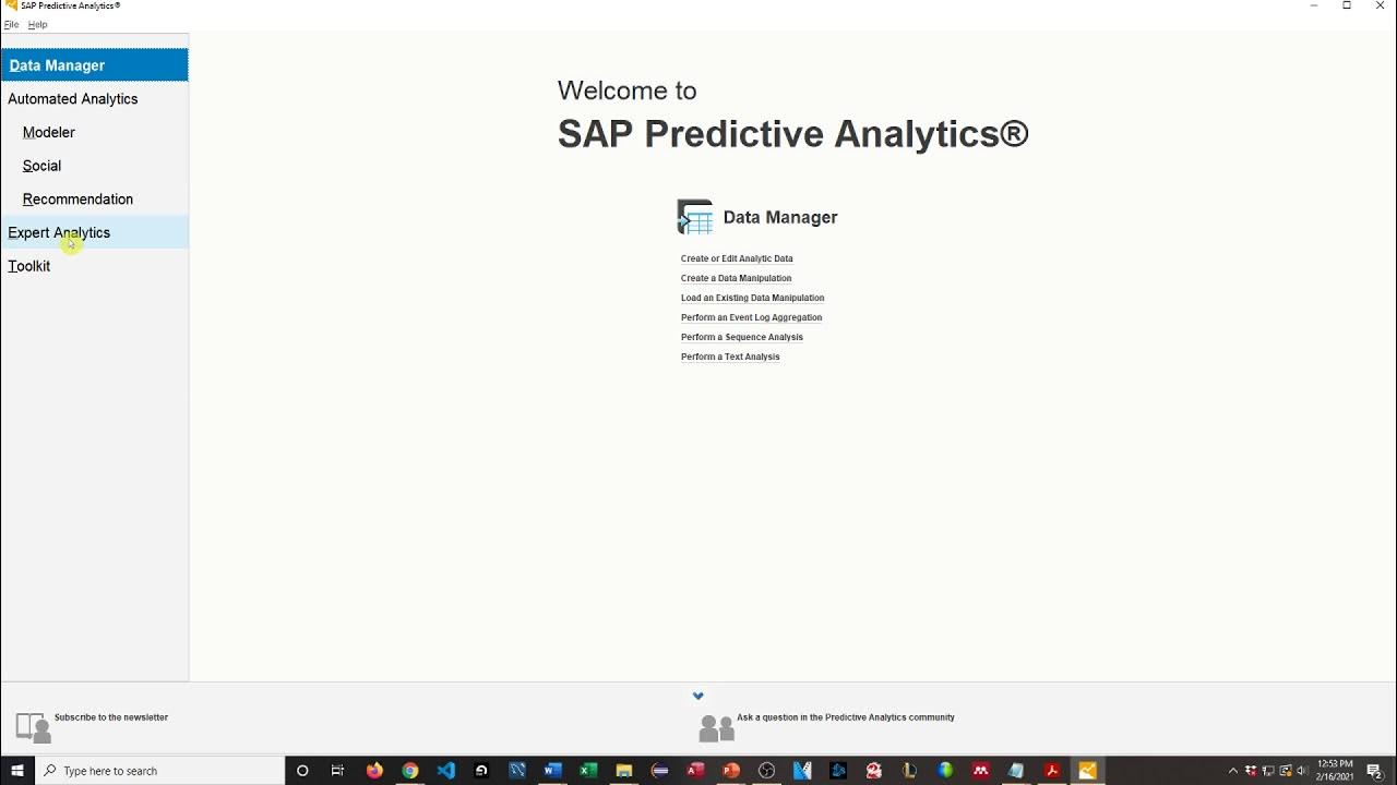 SAP Predictive Analytics 3.3 Installation - YouTube