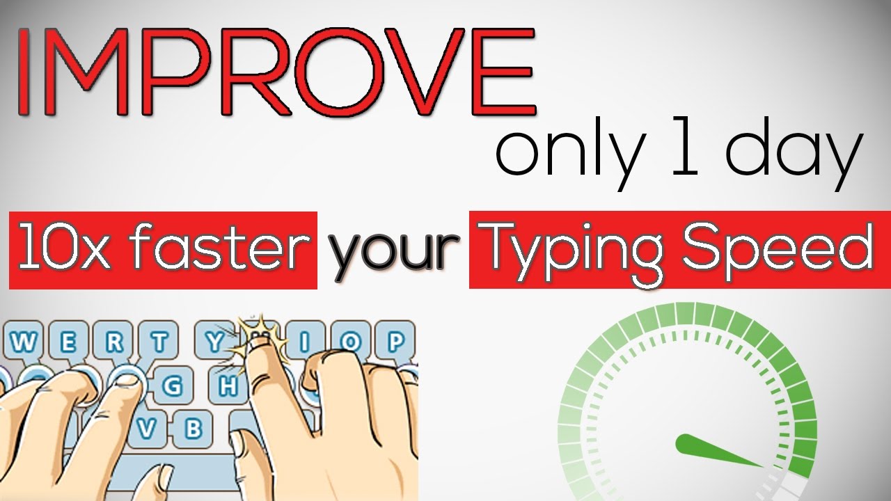 Increase Your Typing Speed For Online Jobs 10x Faster Your Typing Speed Only 1 Day YouTube Increase Your Typing Speed For Online Jobs 10x Faster Your Typing Speed Only 1 Day YouTube