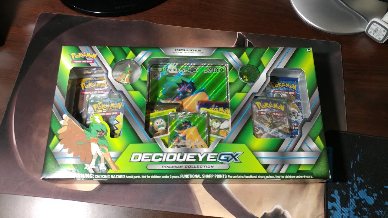 Decidueye GX Premium Collection Box - YouTube