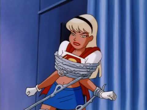Supergirl tied up
