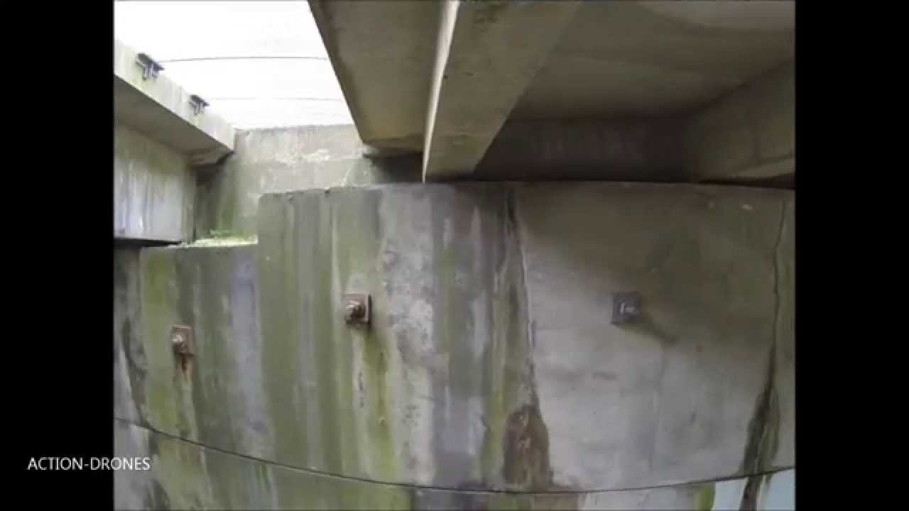 Inspection d'une pile de pont - YouTube