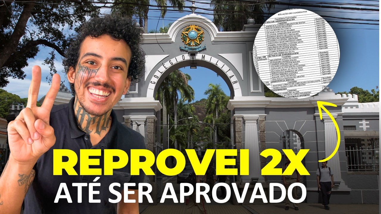 Todos os detalhes da minha primeira aprovação - YouTube