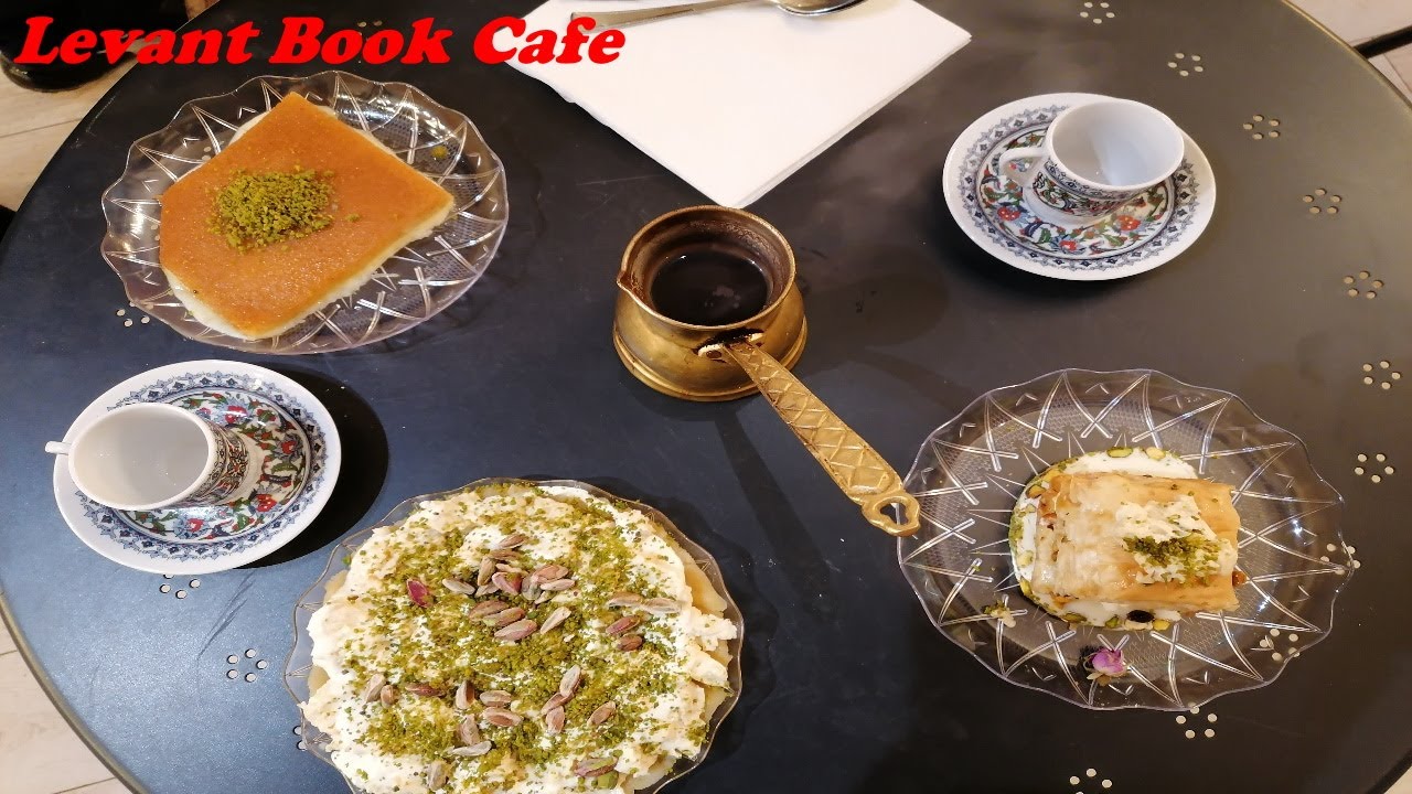 Levant Book Café | Syrian desserts | سوري | Park Royal | Halal حلال ...