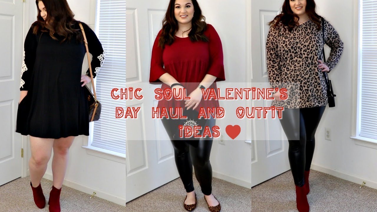 CHIC SOUL VALENTINES DAY HAUL & OUTFIT IDEAS | Kelly Elizabeth - YouTube