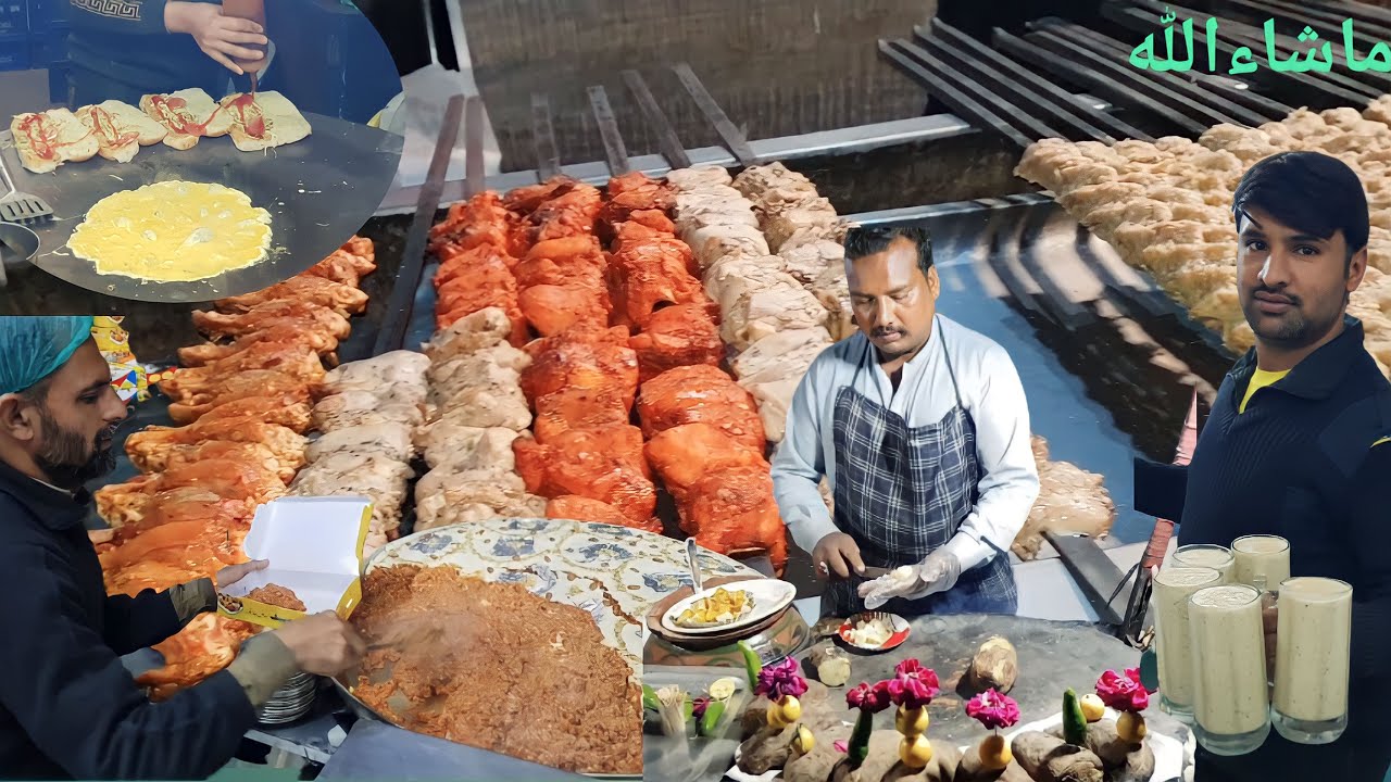 5 Best Street food In Jhelum|Matan And Chicken BBQ|Fruit Chaat|Shami ...