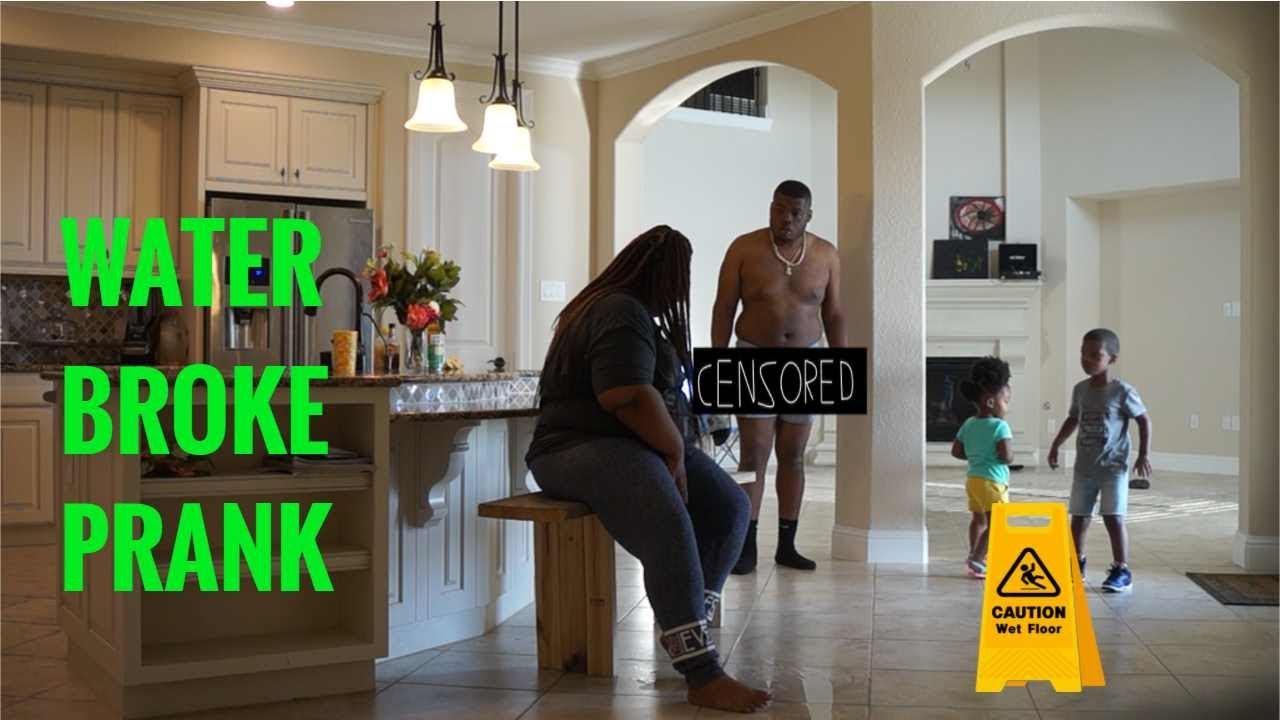 Water Broke Prank on Husband!!! - YouTube