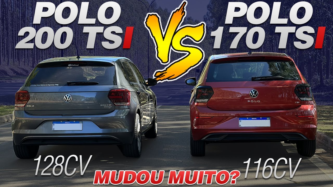 POLO 1.0 170 TSI AT 116CV 2023 VS POLO 1.0 200 TSI AT 128CV 2019 - SERÁ ...