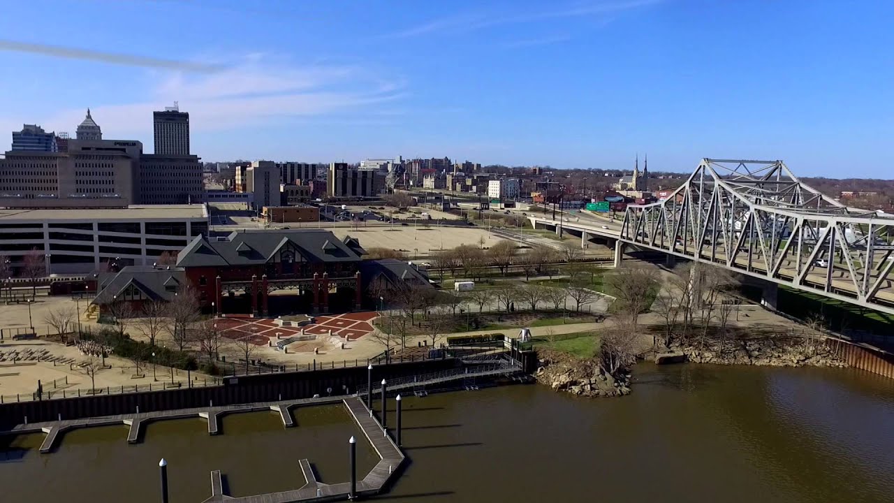 Flying Under Bridges! Phantom 3 Standard | Peoria IL #Drone - YouTube