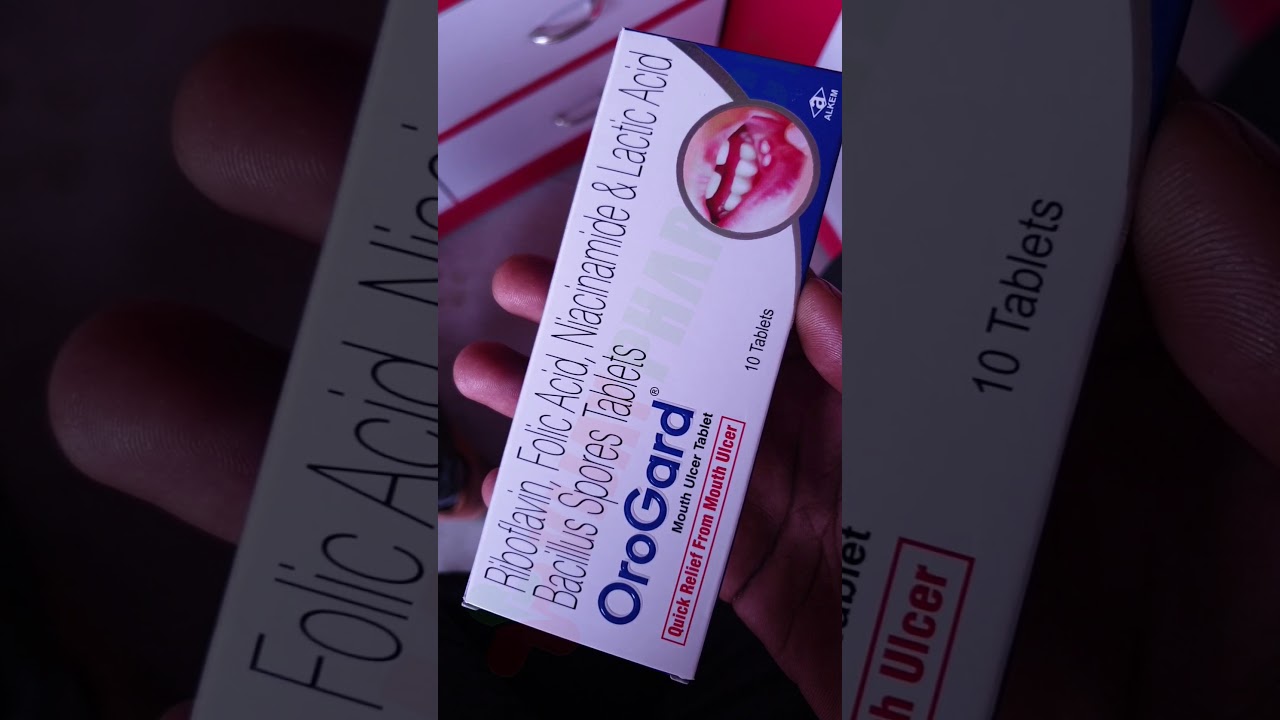 Orogard Tablet for Mouth Ulcer 👄 #VIJAY_PHARMACY ⛑ मुहँ के छालों से ...
