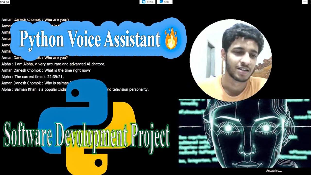 AI Voice Assistant Built with Python | Real-Time Search, Commands ...