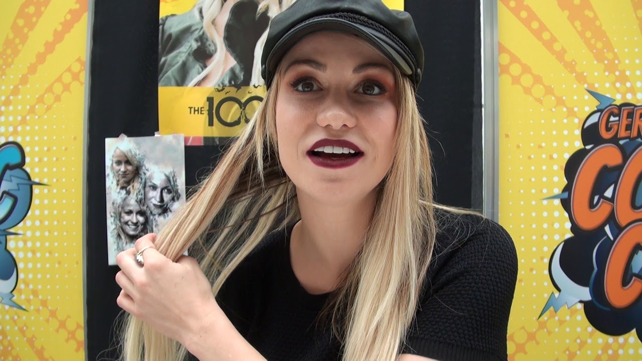 Chelsey Reist was dead for a minute -Reanimation - Crazy Story - THE 100 - GCC Berlin - YouTube