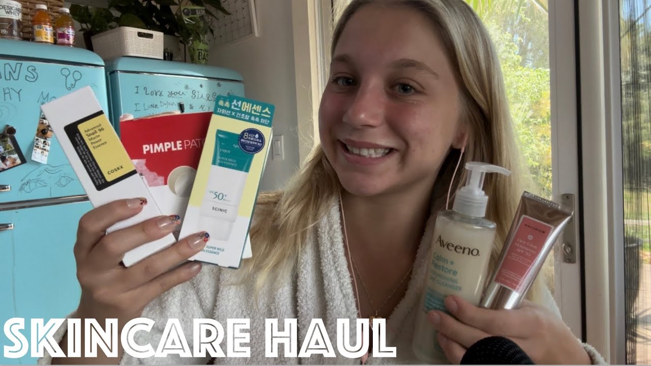 Asmr Skincare Haul Tapping And Close Whispering 🧴 Youtube
