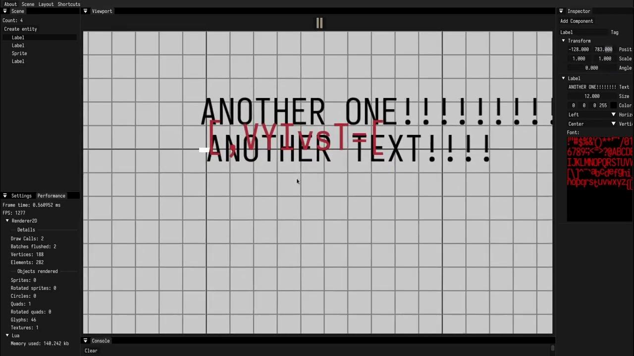 2D Game Engine devlog #3 | Text rendering - YouTube