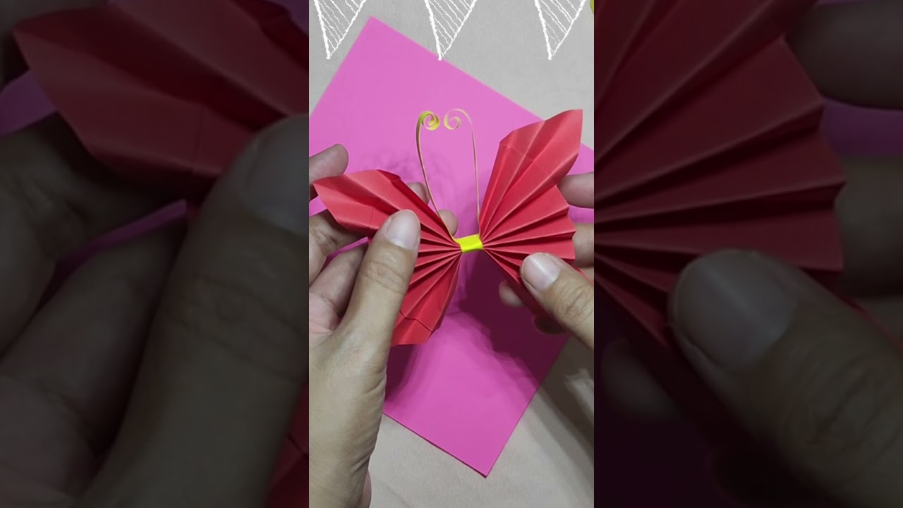 Butterfly I Keris I PomfretI How to make an origami - DIY - Paper - Art ...