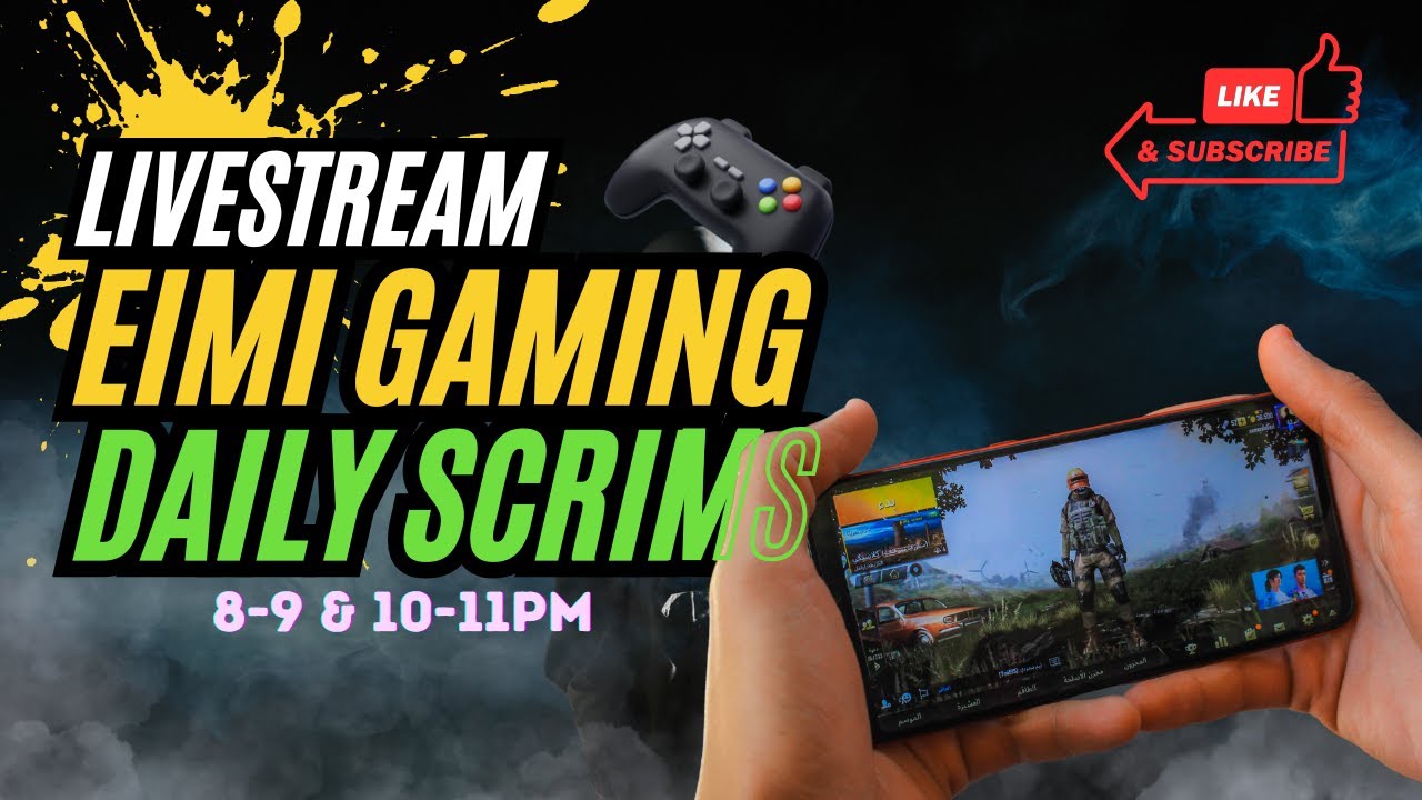 EIMI GAMING DAILY SCRIMS || DATE 31-12-2024 || TIME'PASS IS LIVE || UC ...
