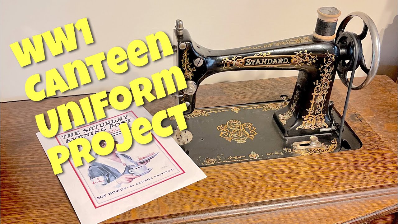 WW1 Historical Sewing Project | Canteen Uniform | Pattern Preparation ...