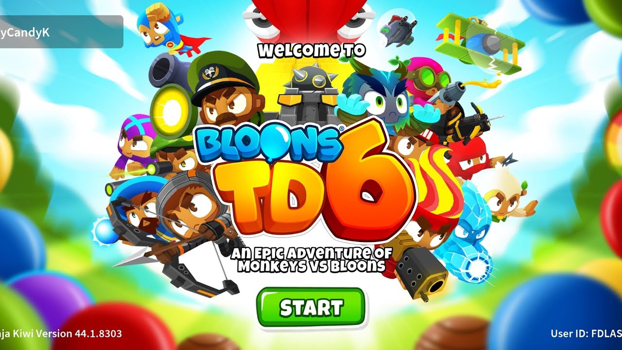 Blooms TD 6 Monkey Meadows Map easy - YouTube