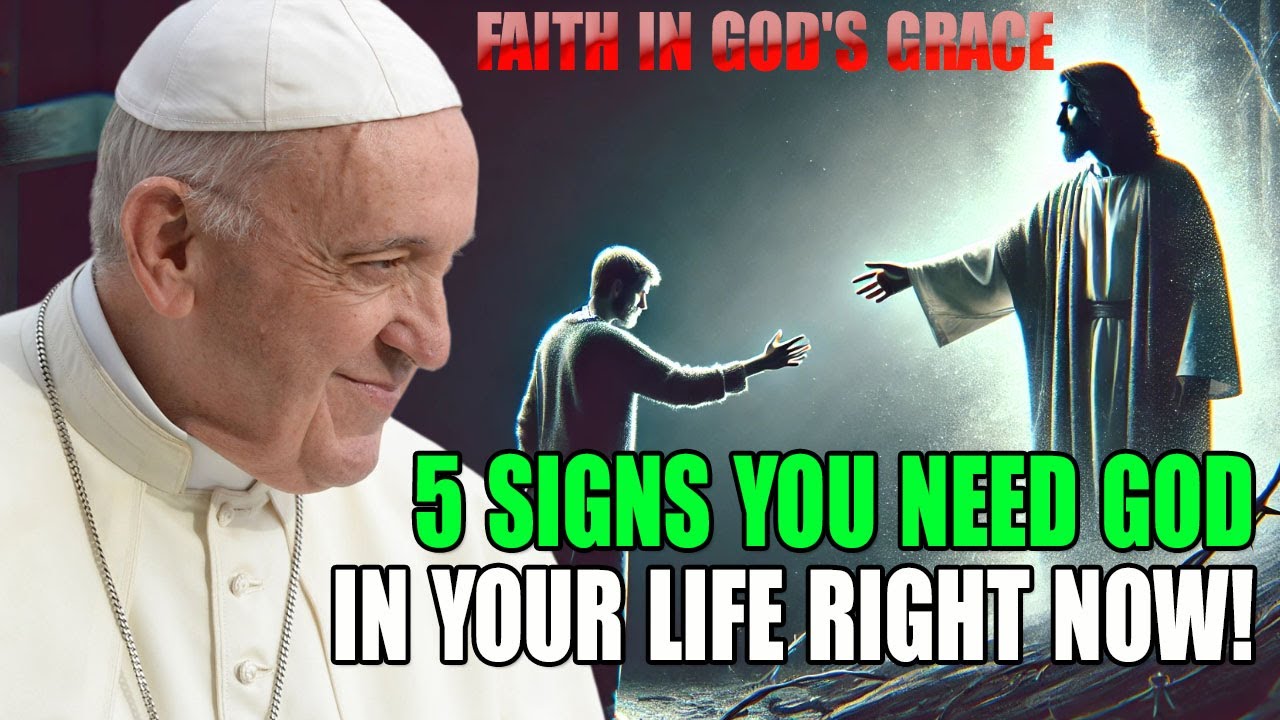 5 SIGNS YOU NEED GOD IN YOUR LIFE RIGHT NOW! 🔴 FAITH IN GOD'S GRACE ...