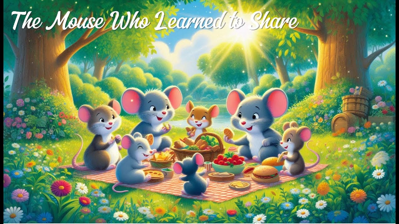 The Mouse Who Learned to Share - Moral Story, Storybook - YouTube