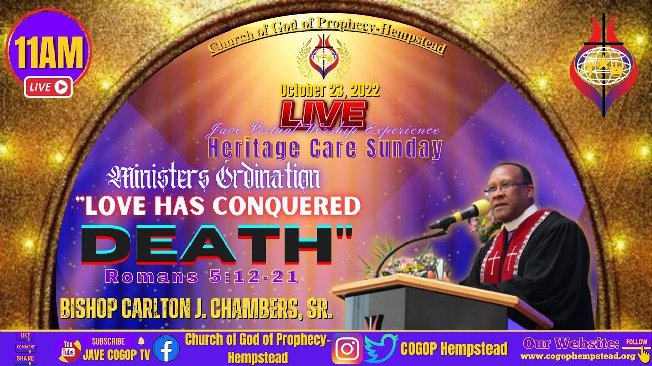 4th Sunday-11/27/2022 | 11AM | Ministers Ordination Service | Bishop ...