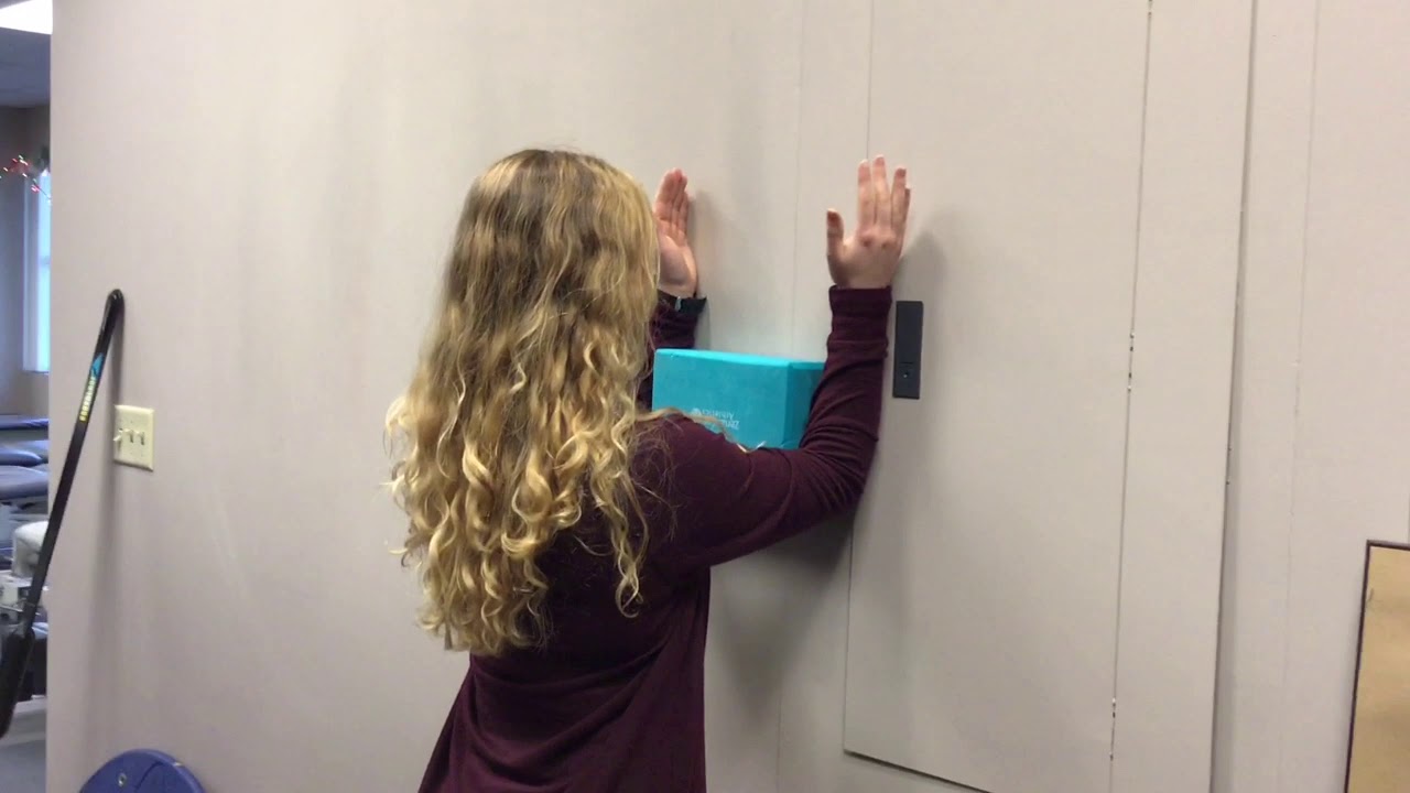 External Rotation on Wall ISO - YouTube