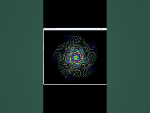 Turtle Program In Python | Simple Graphics Program in Python #shorts #viral #trending #python ...